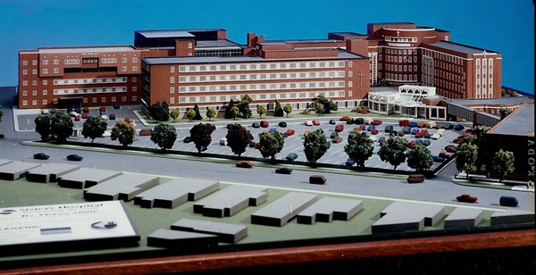 Architectural Model of a Hospital - KiwiMill Portfolio