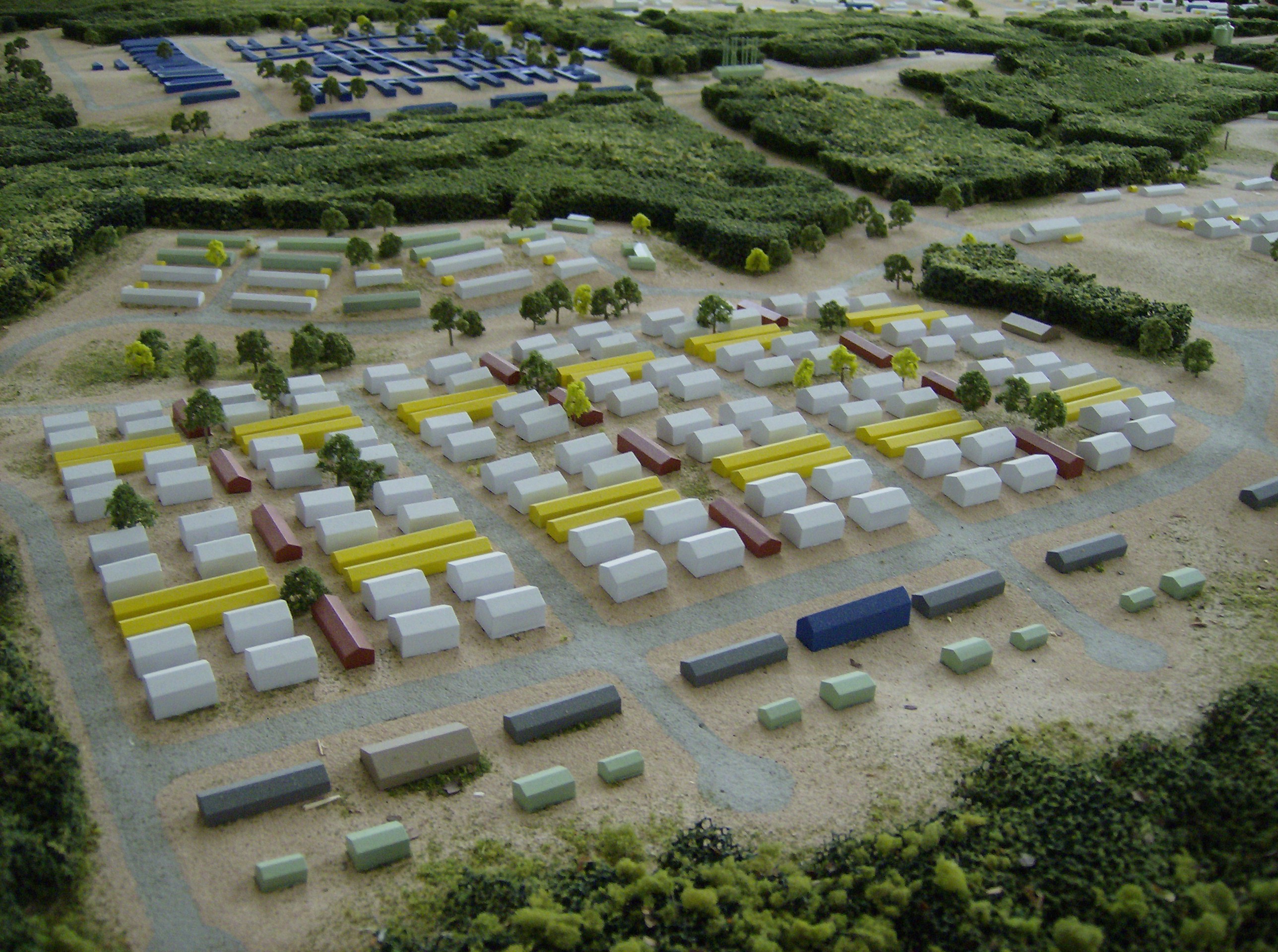 Military Base Architectural Model - KiwiMill Portfolio