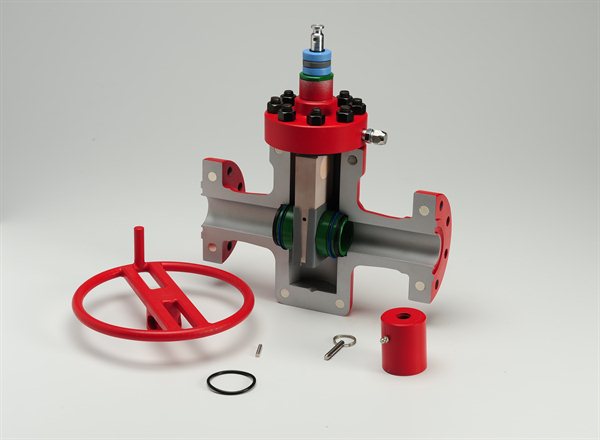 Gate Valve Model - Cutaway - KiwiMill Portfolio